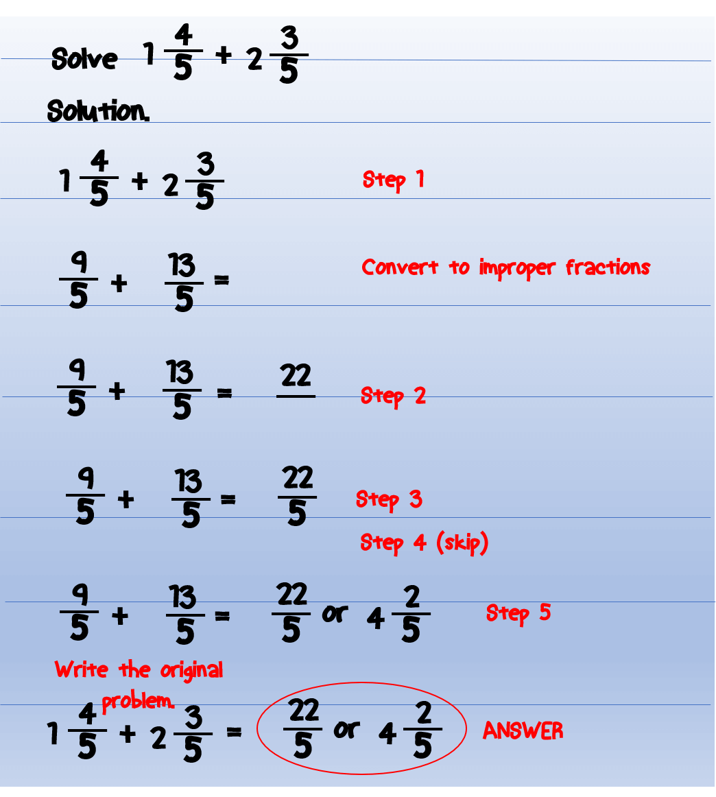 Addition And Subtraction Of Similar Fractions MATH LOVER